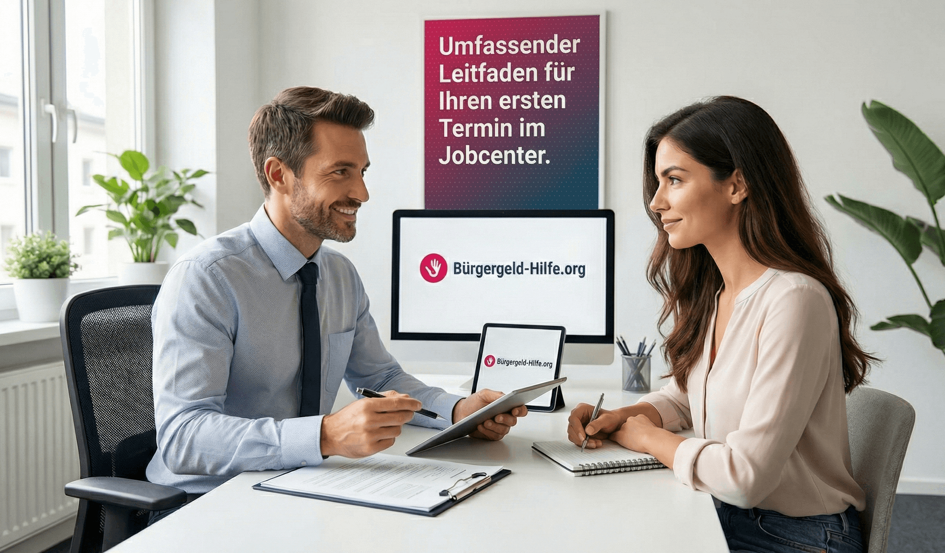 Ihr erster Termin im Jobcenter - Das erwartet Sie | Bürgergeld-Hilfe